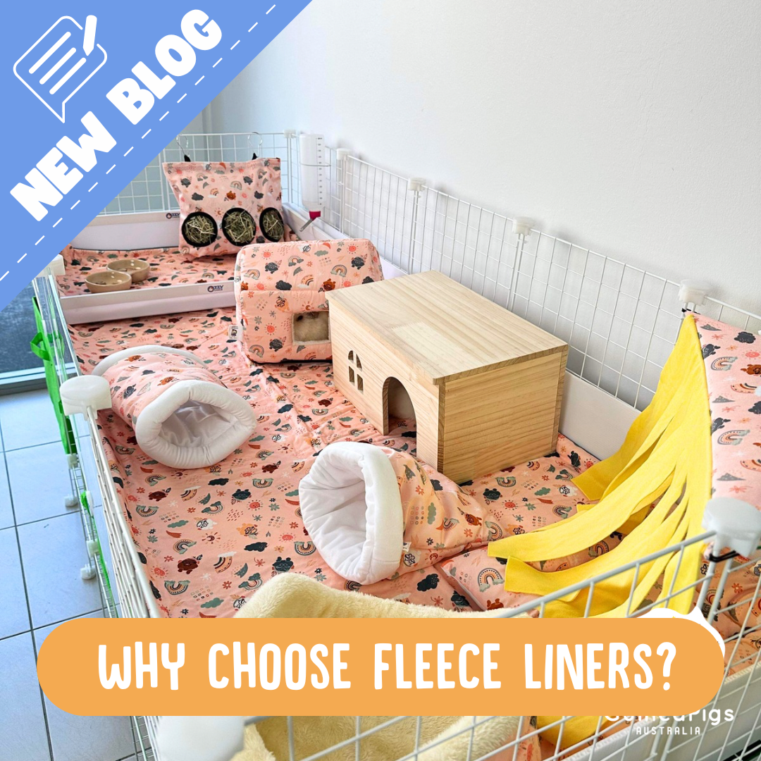 Cage fleece liner – Guinea Pigs Australia