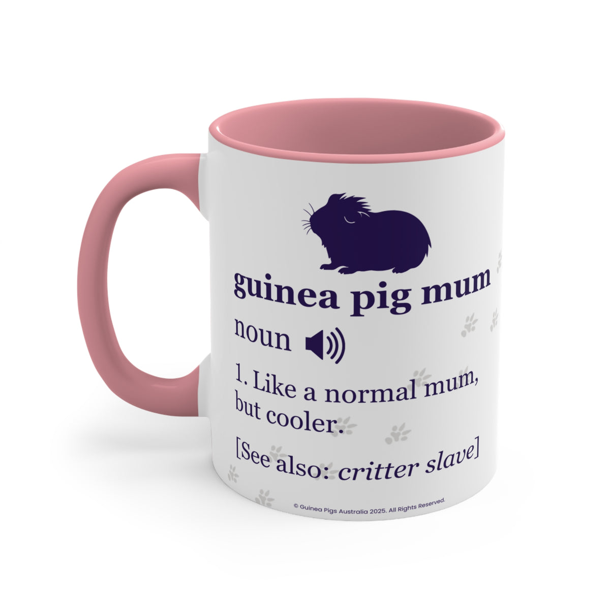 Two Tone Mug - Guinea Pig Mum – Guinea Pigs Australia