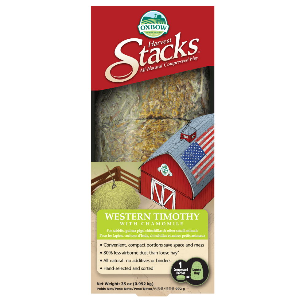 Oxbow Harvest Timothy Stacks with Chamomile – Guinea Pigs Australia