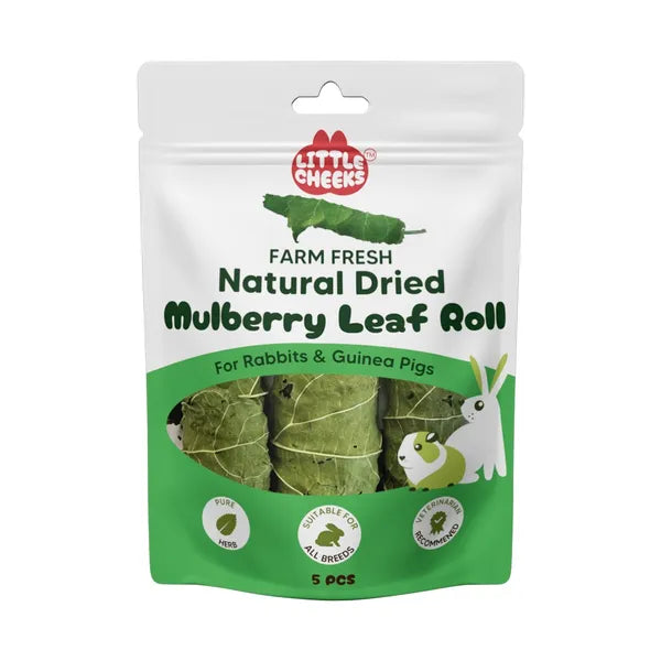 Little Cheeks Farm Fresh Natural Dried Mulberry Leaf Roll 5 Pack ...